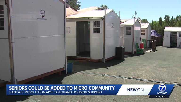 Santa Fe considers housing homeless seniors in new micro community