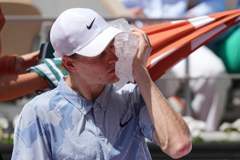 Jannik Sinner denies heat was to blame for shock French Open exit