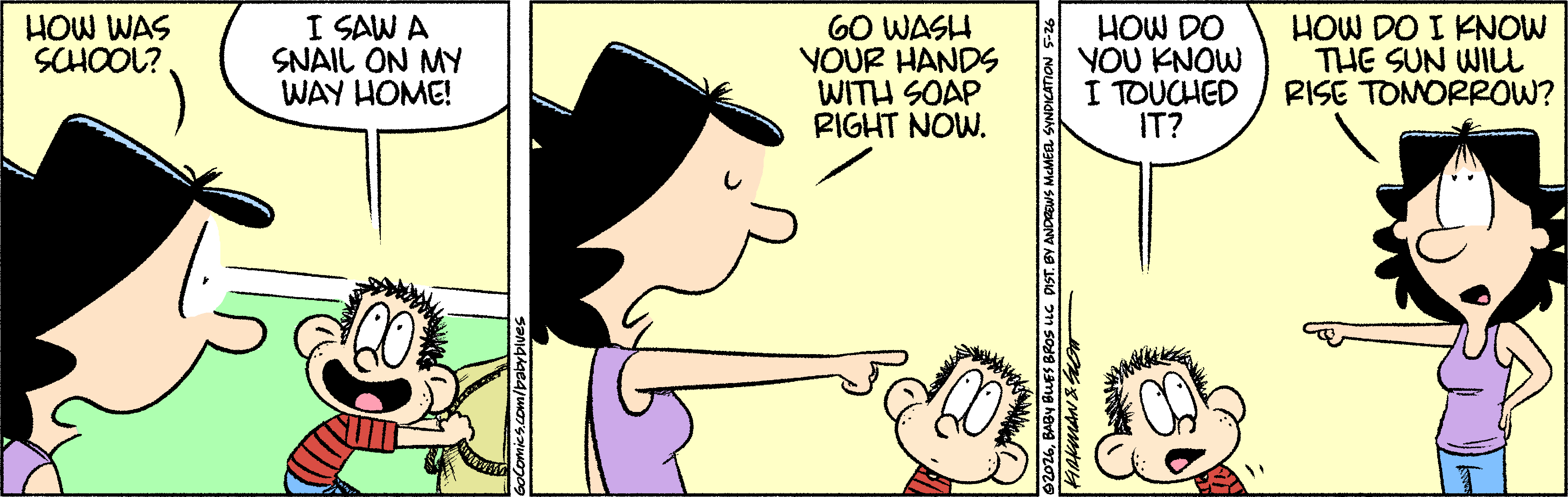 Baby Blues by Rick Kirkman and Jerry Scott
