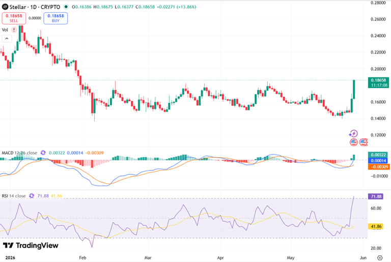 Stellar rallies 25% against market fall: Will DTCC backing fuel more ...