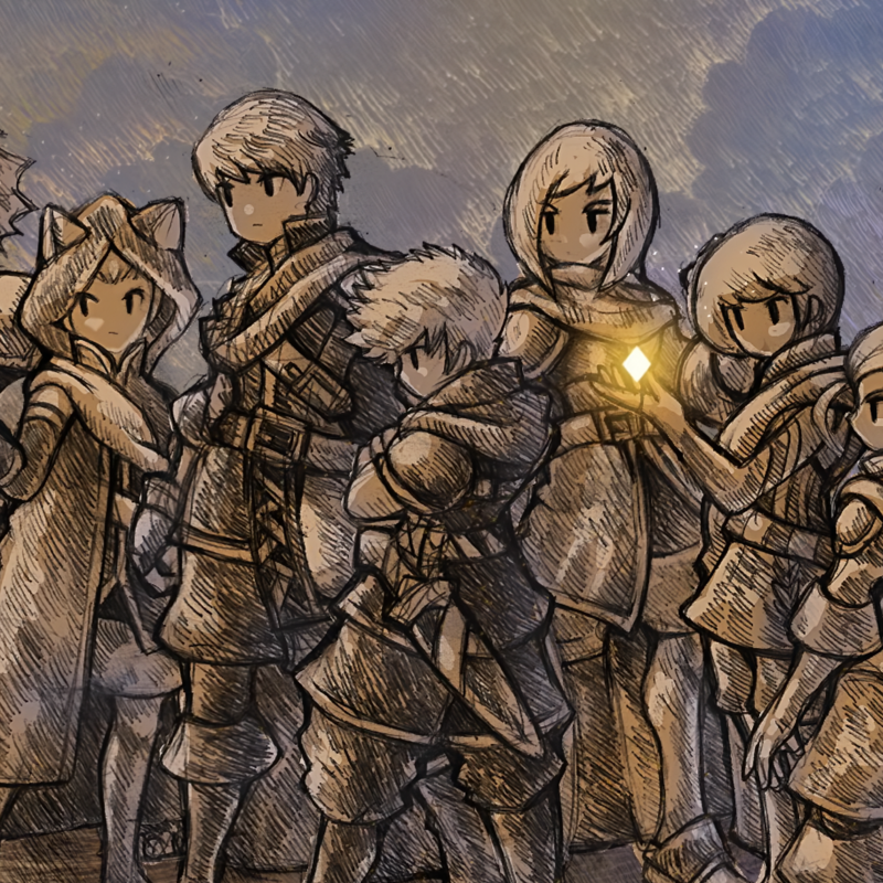 En plus d'être l'œuvre d'un seul homme, le RPG Tactics Wanderer veut ...