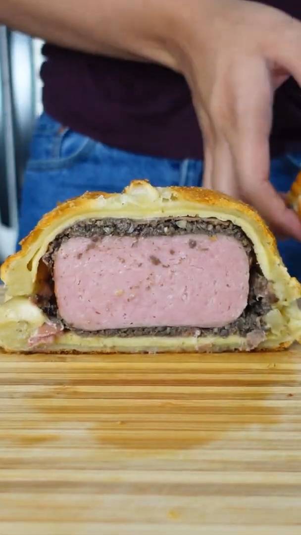 This spam wellington is way better than you'd expect from canned meat