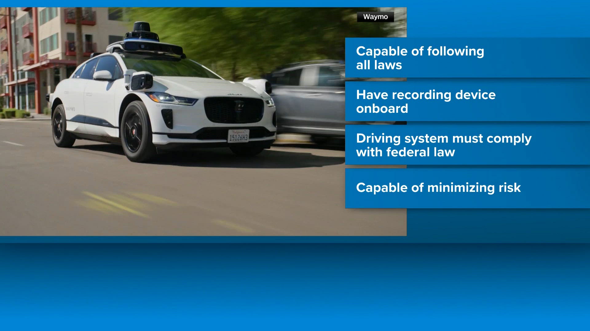 New rules governing self-driving cars go into effect today