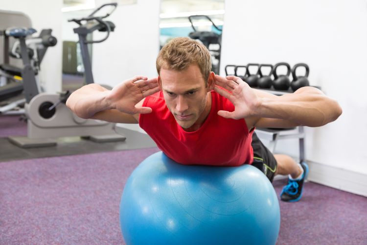 Try my dumbbell and gym ball abs workout to hone your core