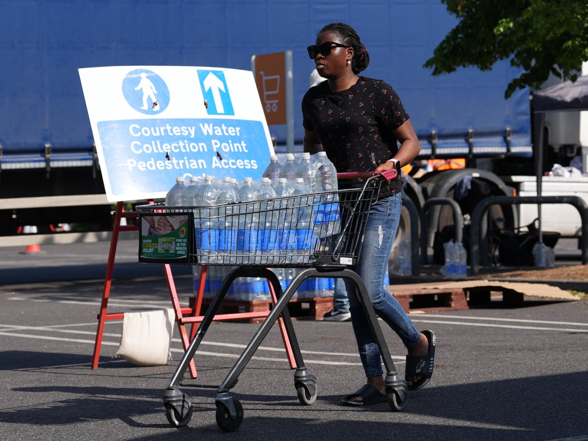 Thousands in UK forced to queue up for water after supply hits ...