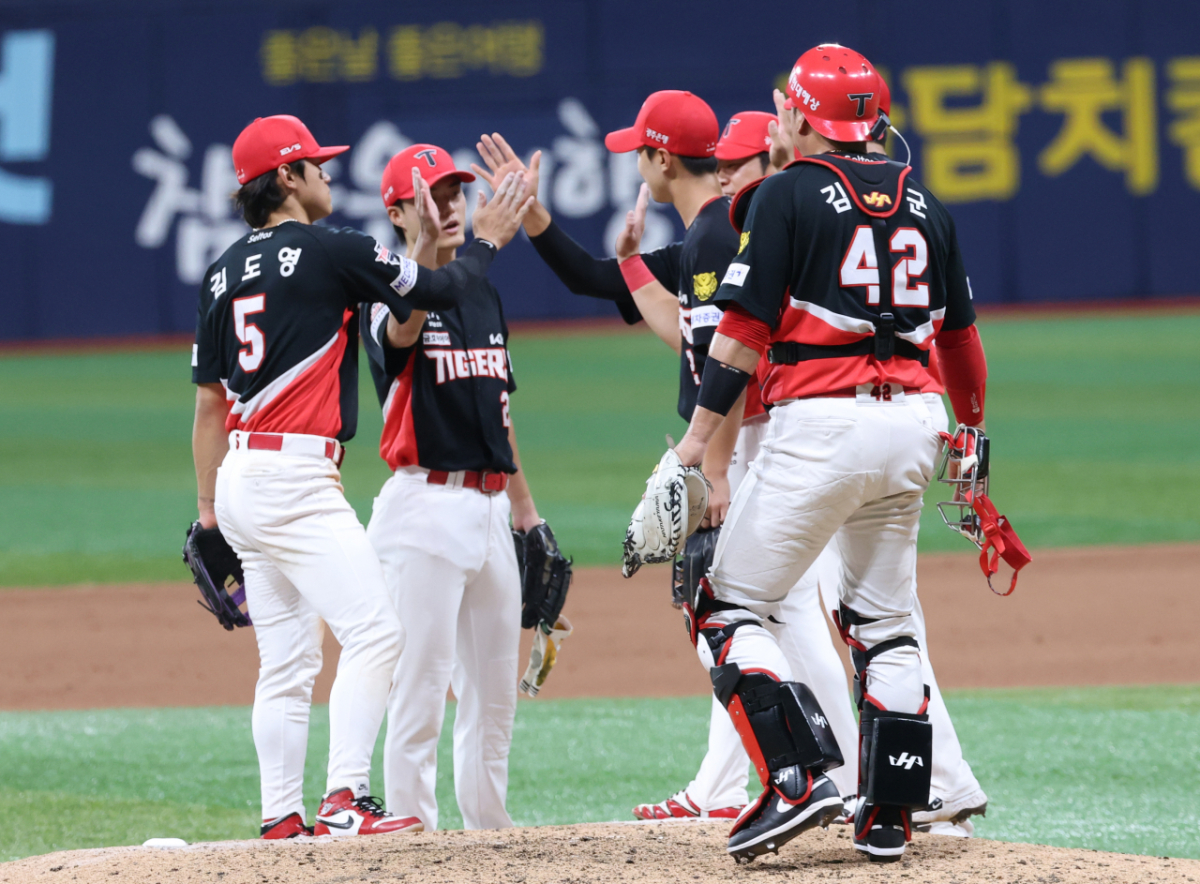 [포토] 김도영 6연승 KIA, 지는 법 잊었다