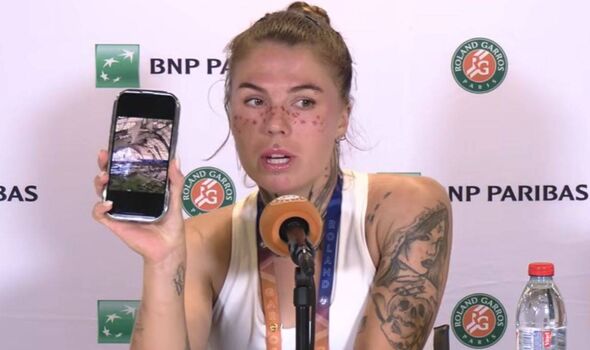 French Open star with face tattoos slams 'propaganda' in fiery rant