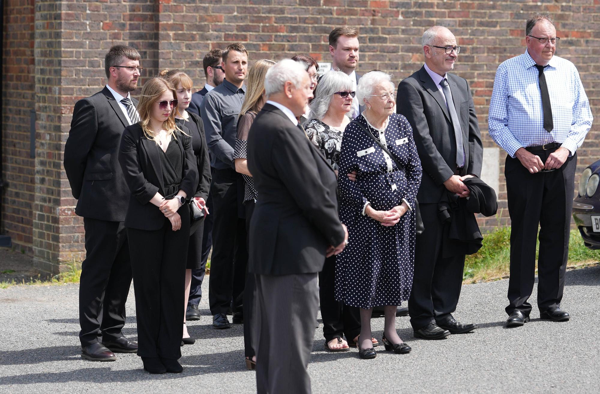 In pictures: Funeral of Saltdean’s World War Two veteran George Dunn