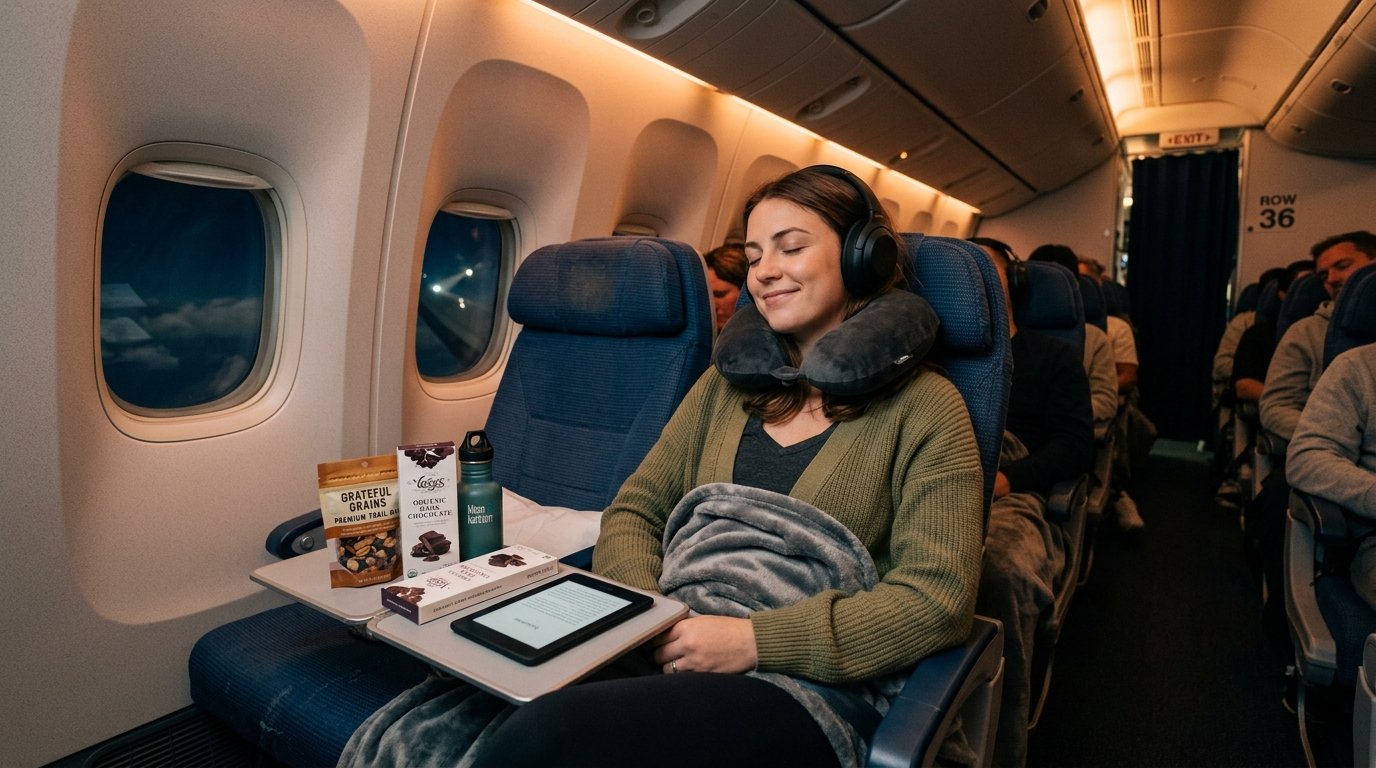 These flight hacks turn economy travel into something weirdly comfortable