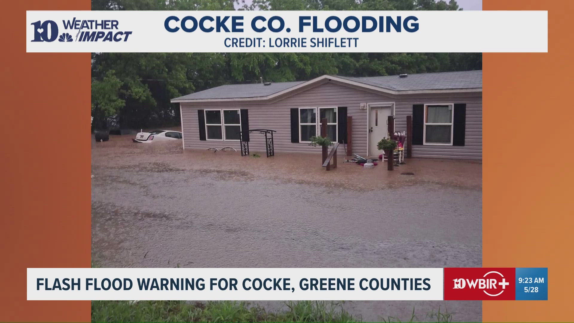 Cassie explains the flash flooding we are seeing in Cocke County
