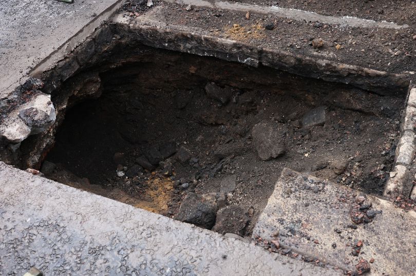 Council issues update after Newcastle road closed due to sinkhole ...