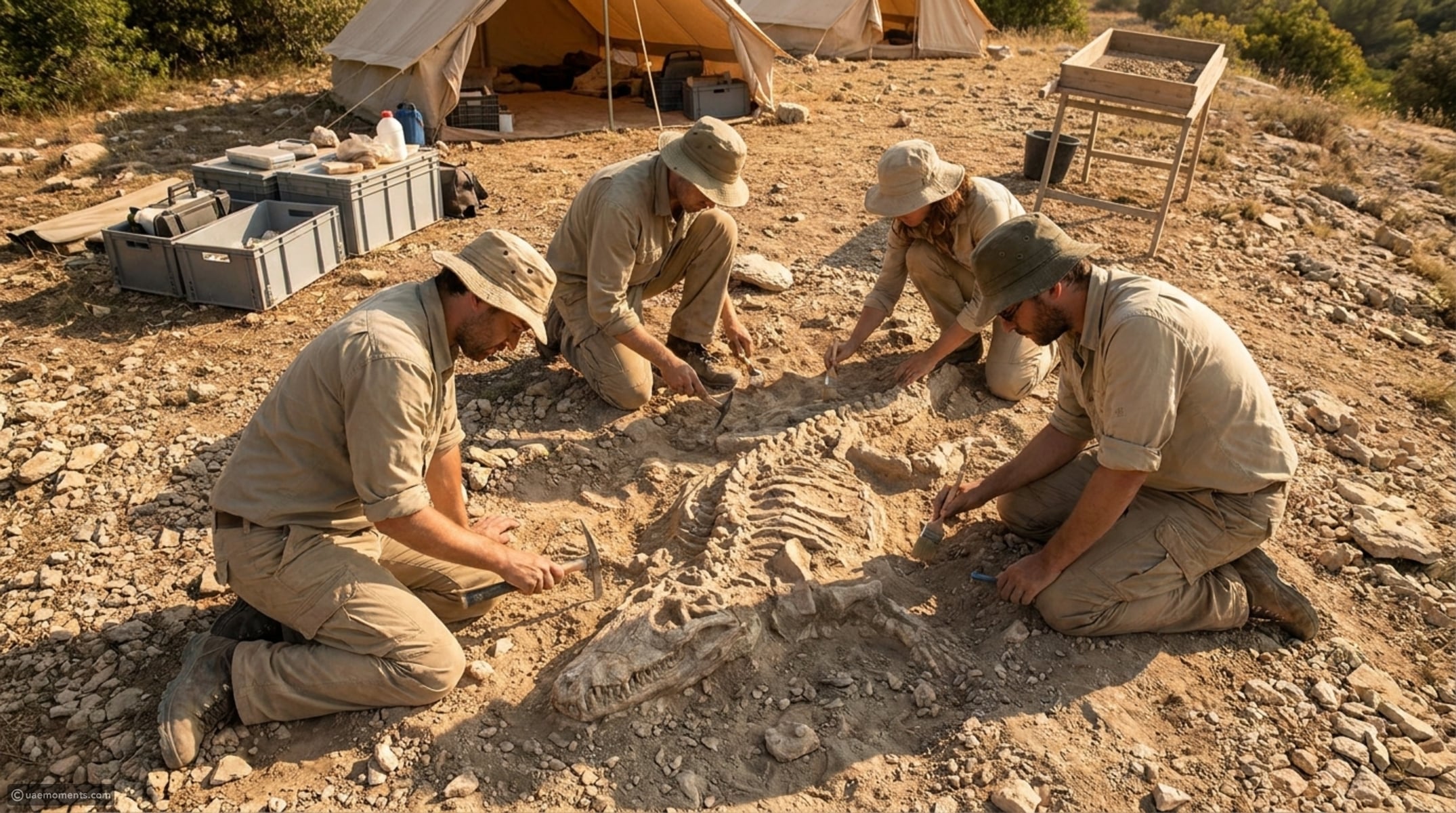 83-million-year-old crocodile lizard fossil found in France reshapes ...