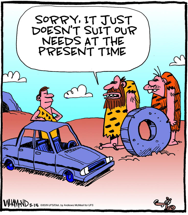 Reality check by Dave Whamond