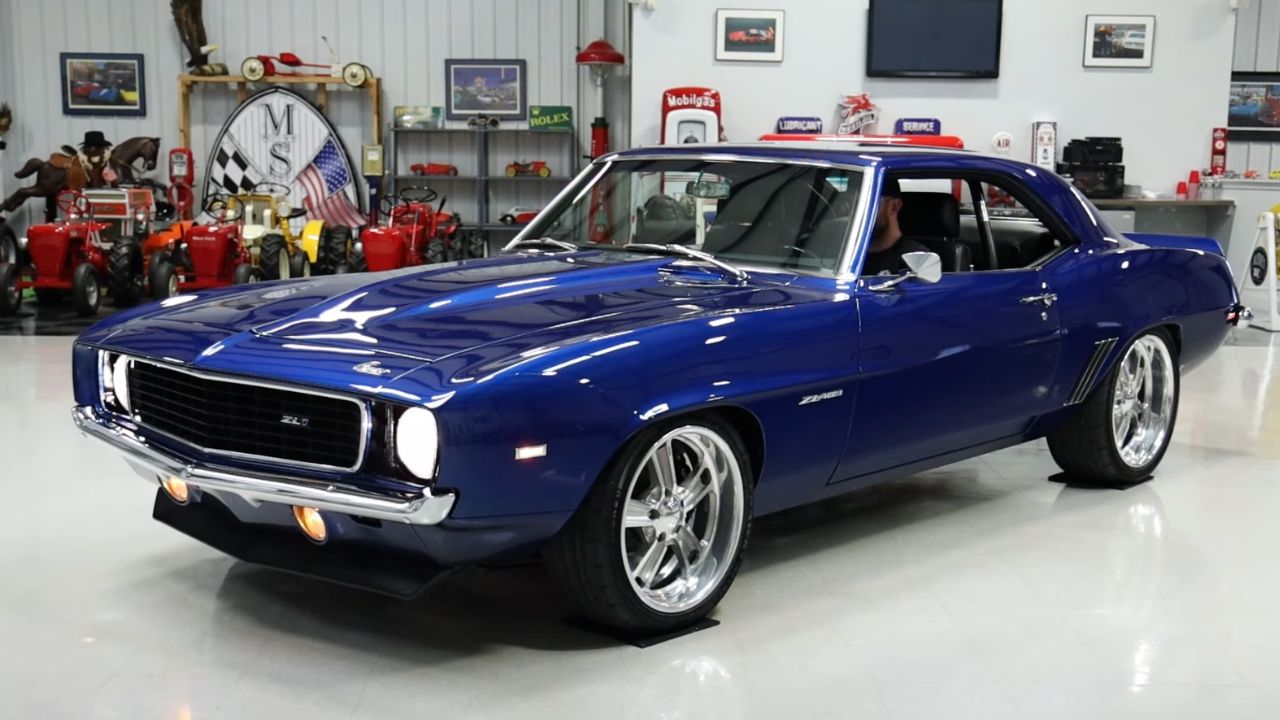 The 1969 Chevrolet Camaro ZL1 Chevrolet built to battle Mopar’s street ...
