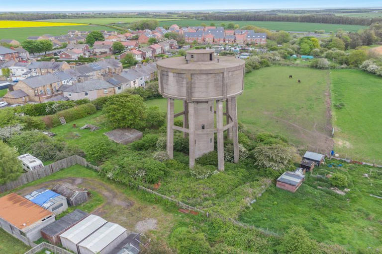 Massive former water tower going to auction for just £55k