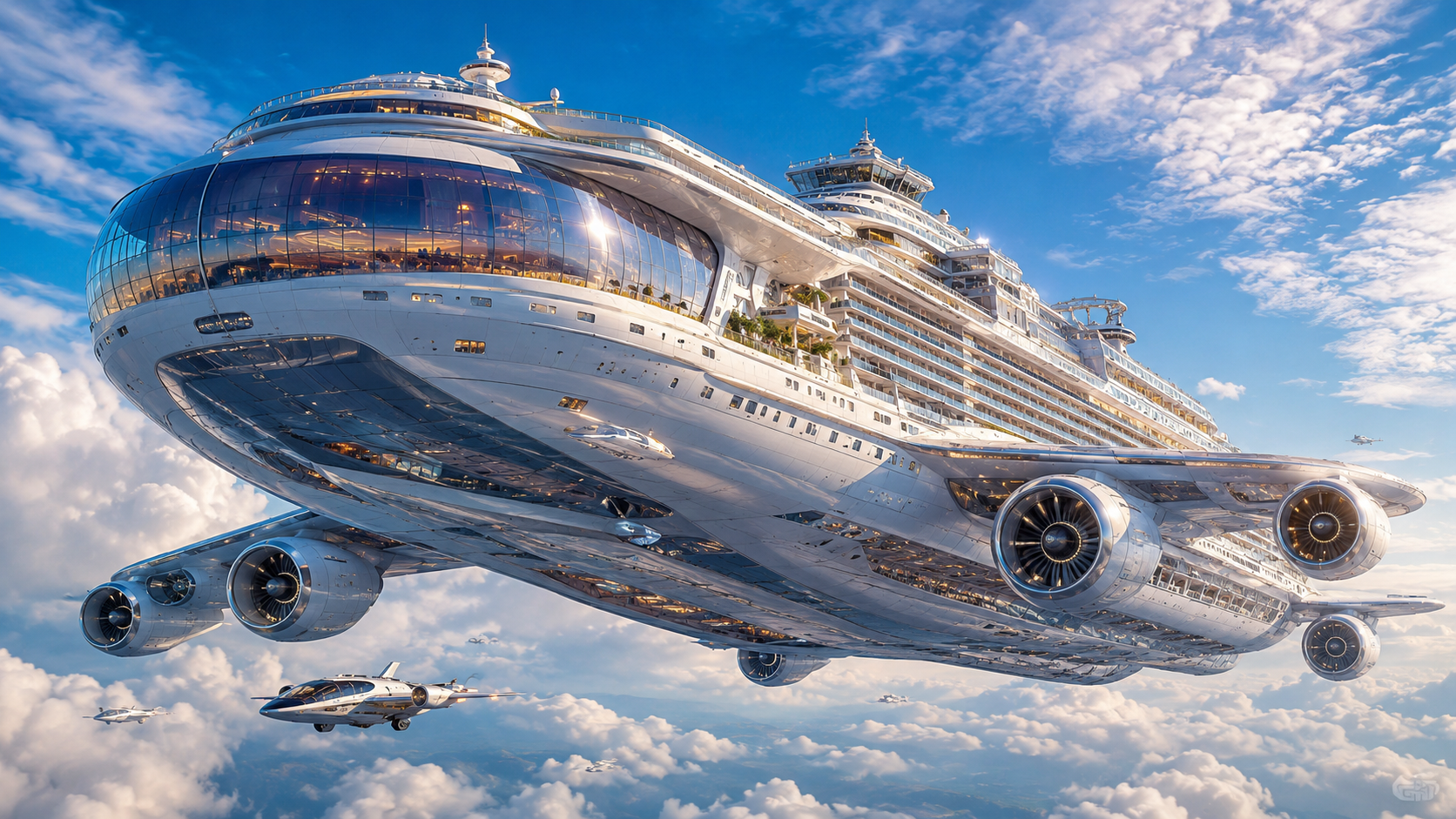 The viral flying hotel was fake - but the real future of air travel is ...