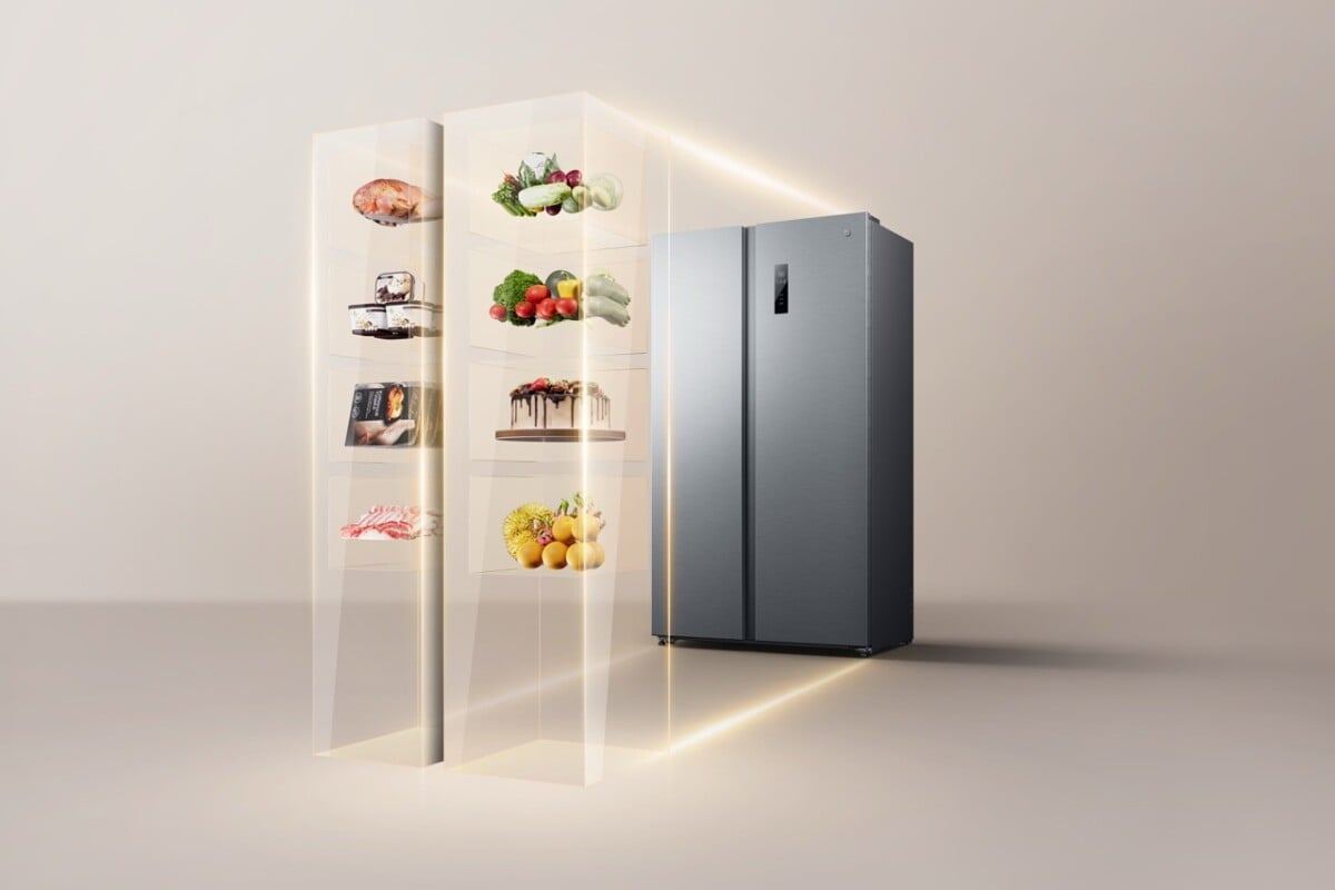 Xiaomi lance un immense réfrigérateur connecté de 621 litres à prix cassé
