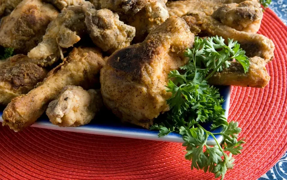 Crispy juicy chicken drumsticks made easy