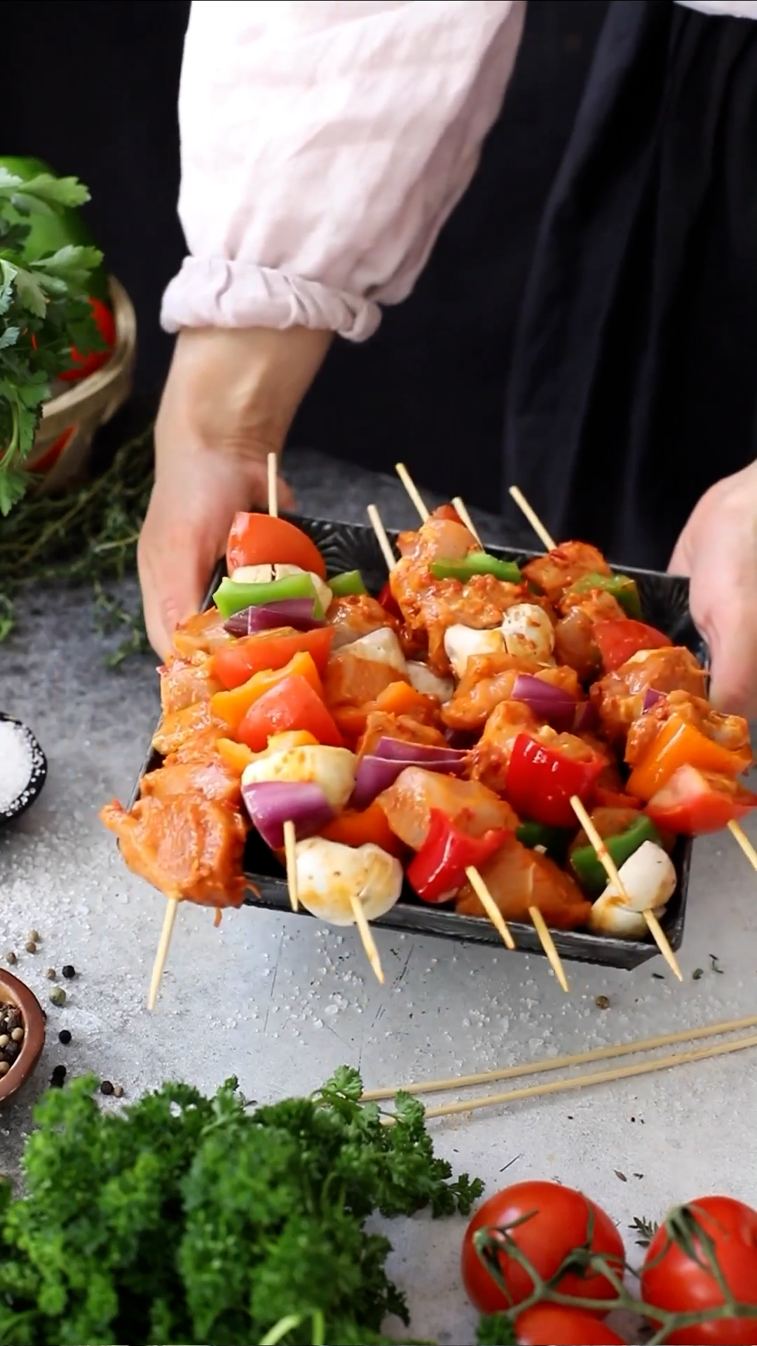 Best garlic naan & grilled chicken kabob homemade kebab dressing
