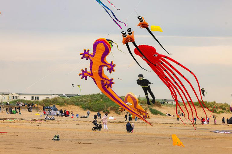 Family fun with strings attached in shape of Redcar Kite Festival
