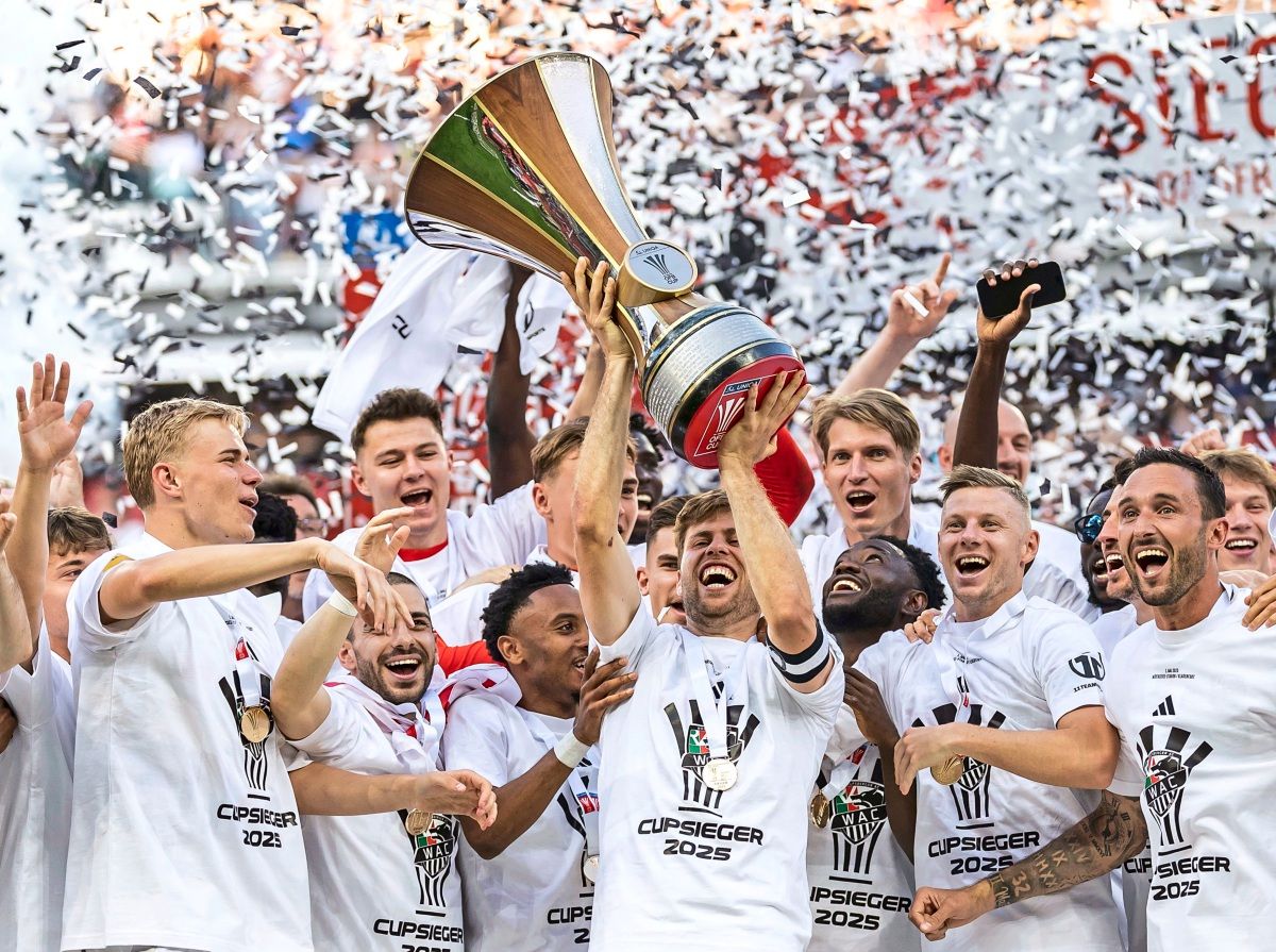 Gewerkschaft VdF klagt den WAC wegen ausstehender Cup-Prämien