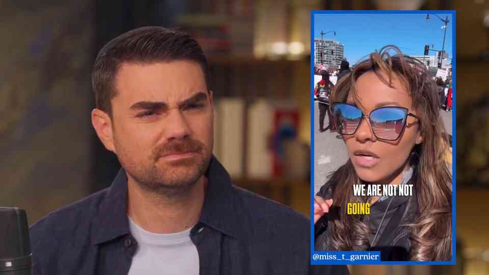 Ben Shapiro reacts to #NoKings TikTok trend
