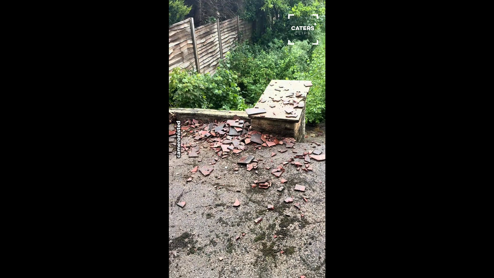 Lightning strikes university house in UK causing damage