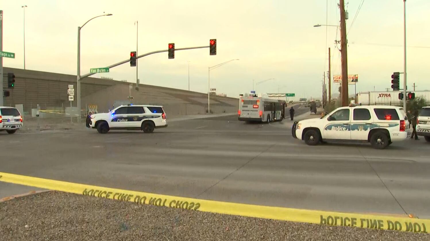 Woman struck, killed by Valley Metro bus in west Phoenix