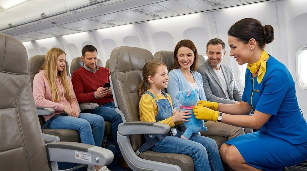 Flight attendants reveal the best way to stop kids from kicking your ...