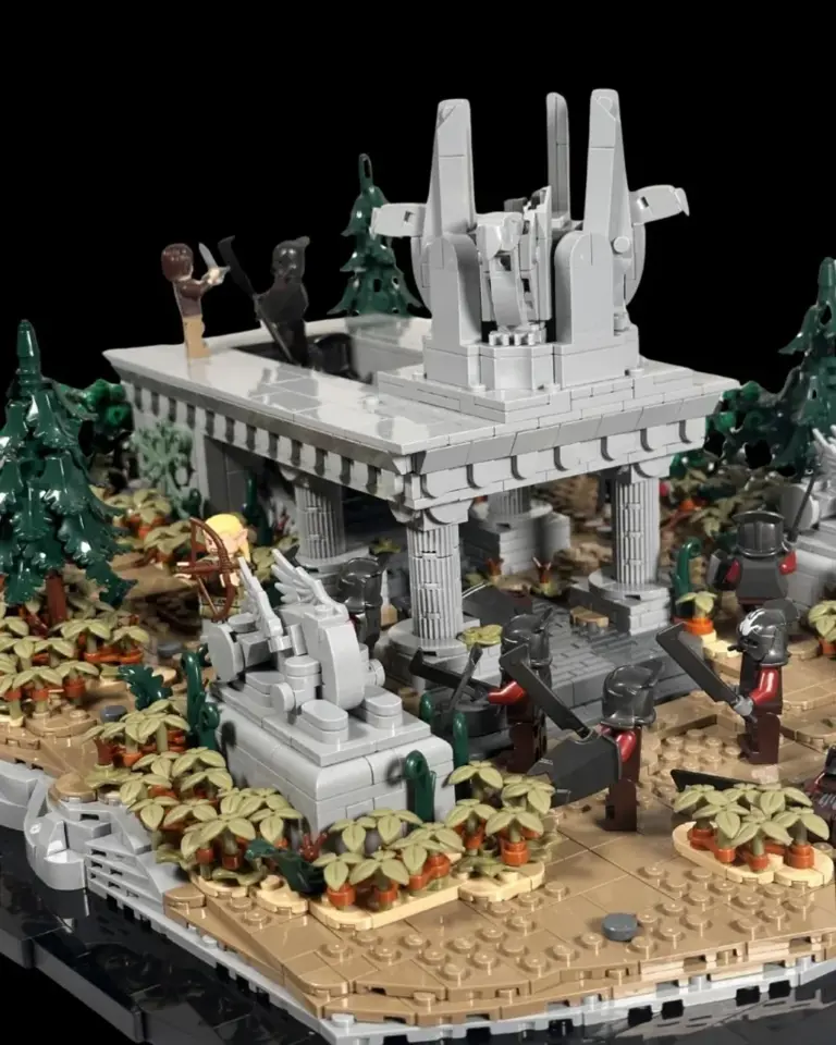 Le Seigneur des Anneaux : un fan LEGO recrée la bataille d’Amon-Hen ...