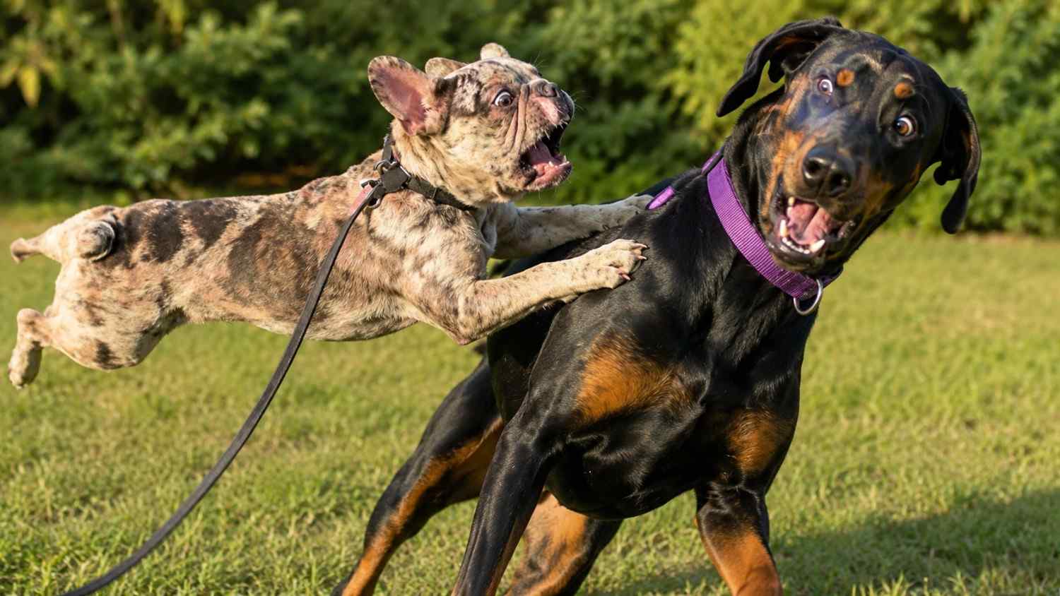 This rescue dog brought total mayhem home