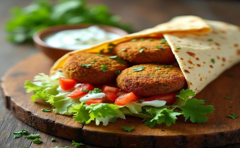The falafel gyros trend taking over healthy Mediterranean food lovers ...