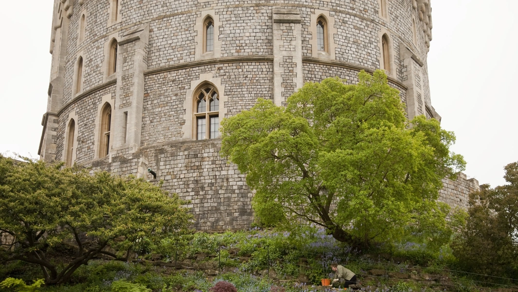 King Charles unveils Venus-inspired garden at Windsor Castle