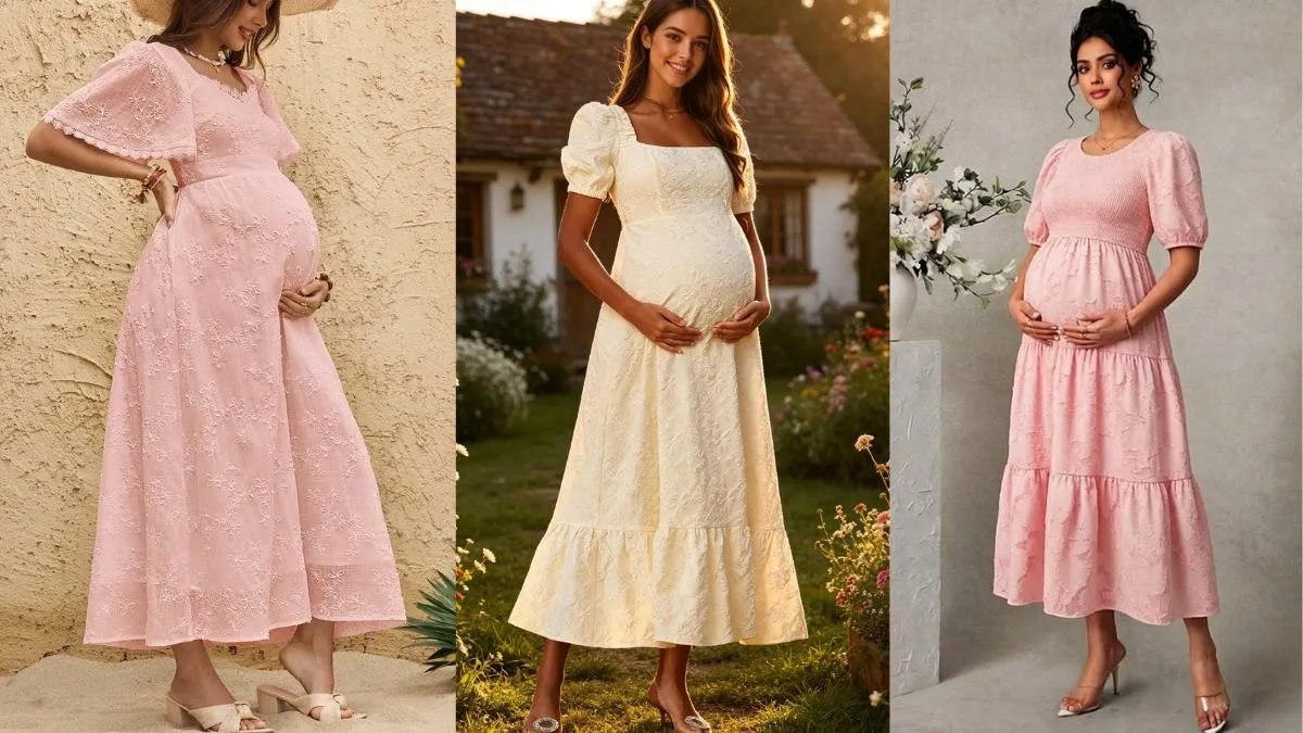 Maternity dresses for women that offer comfort without compromising fashion