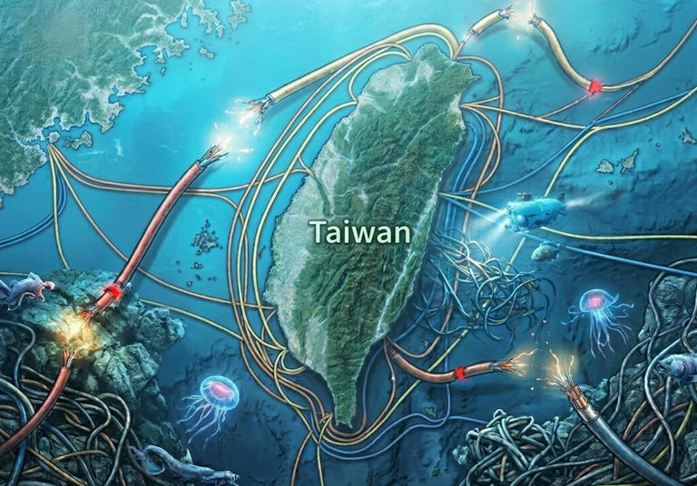 Taiwán está tan harta de los cortes de sus cables submarinos que ha ...