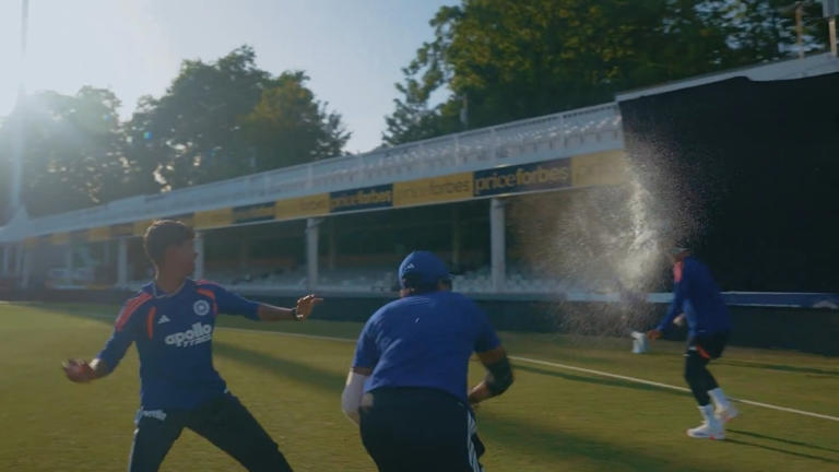 India women turn training into water balloon war in fun session: Video