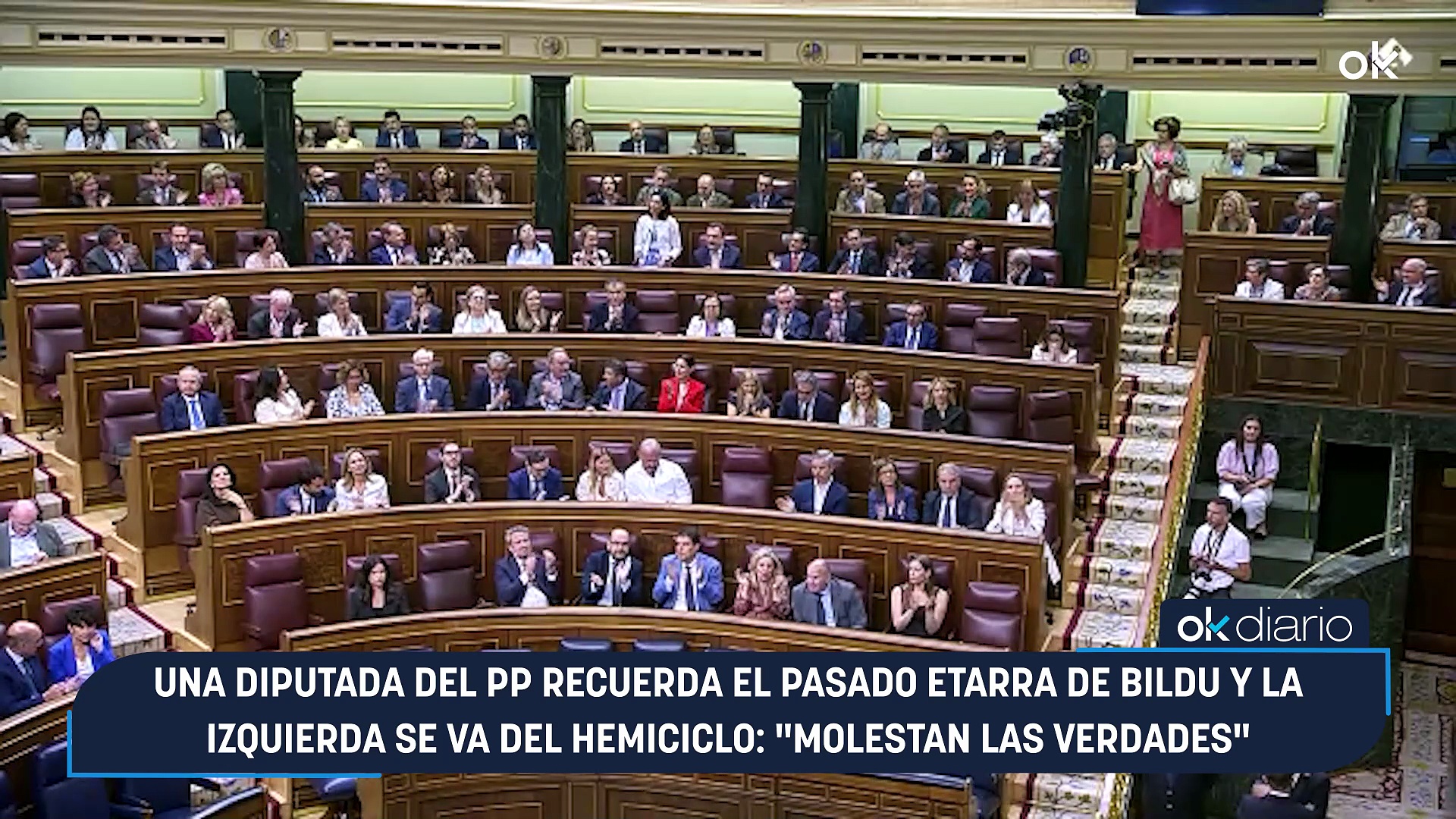 Una diputada del PP recuerda el pasado etarra de Bildu y la izquierda ...