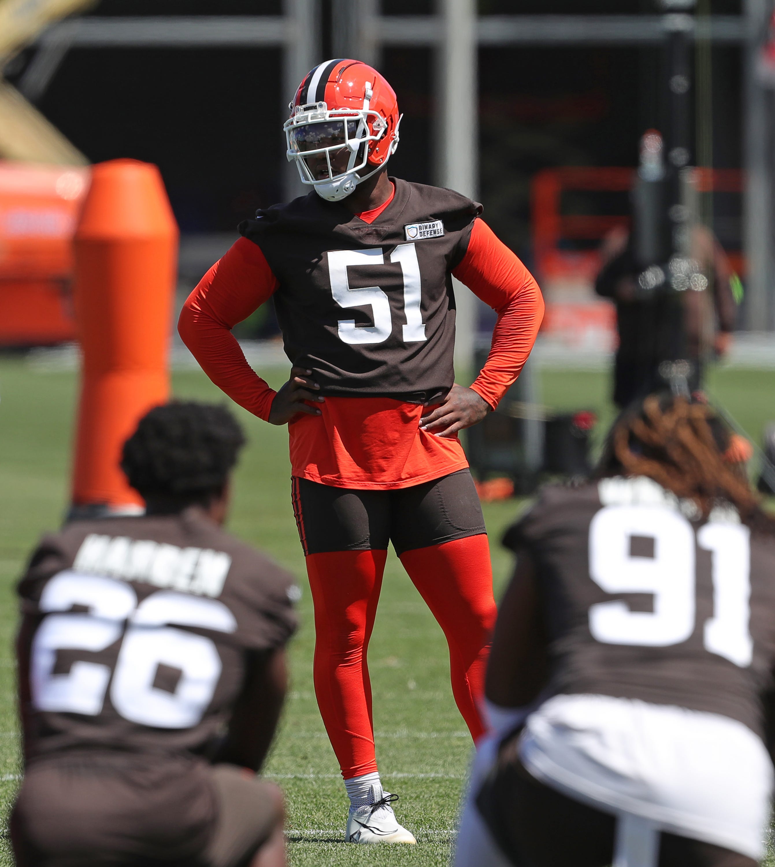 Injury update on Browns DT Mike Hall Jr. provided after OTA scare