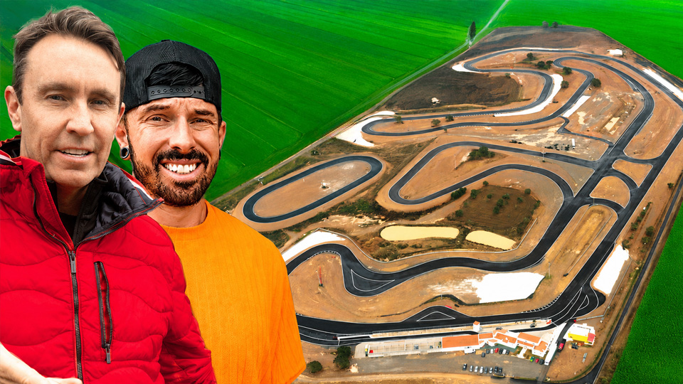 Spending 24 hours at a private race track