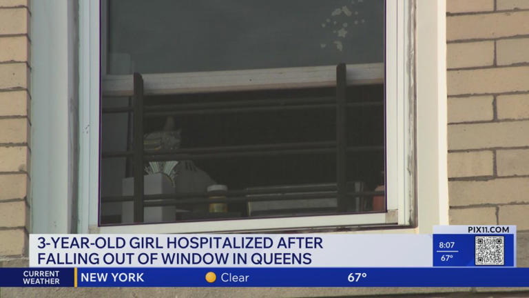 Toddler injured after falling from NYC building, police say