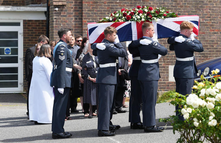 In pictures: Funeral of Saltdean’s World War Two veteran George Dunn