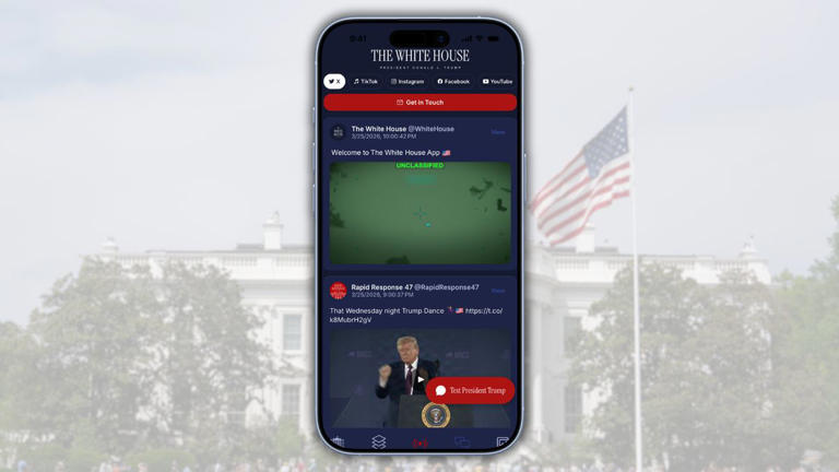 Is White House requiring its app to be installed on federal workers ...