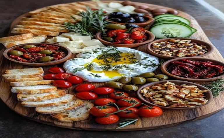 The Mediterranean grazing board everyone is serving at parties for a ...