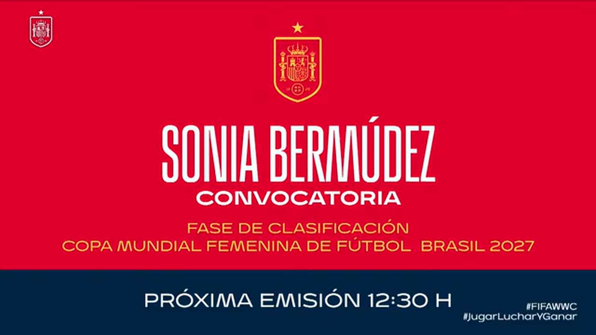 Rueda de prensa Sonia Bermúdez