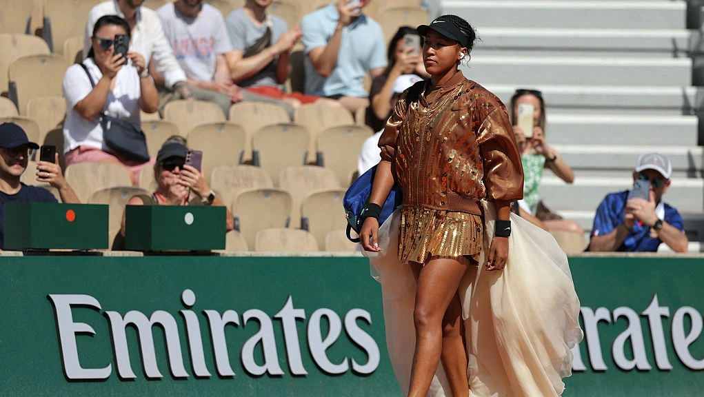 Osaka’s glittering Roland Garros look fuels win and debate