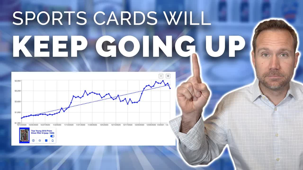 Why sports cards will keep going up! 📈