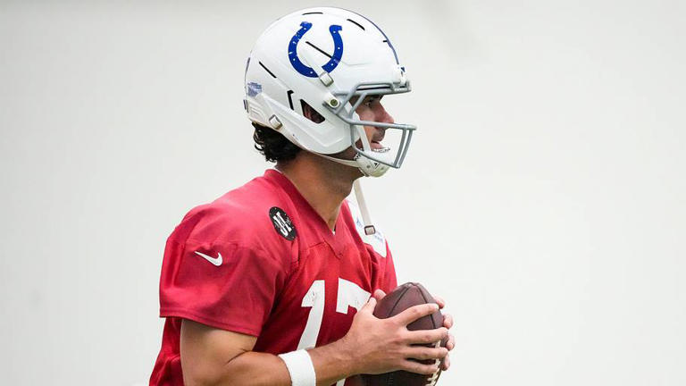 Colts' Daniel Jones provides update on Achilles rehab
