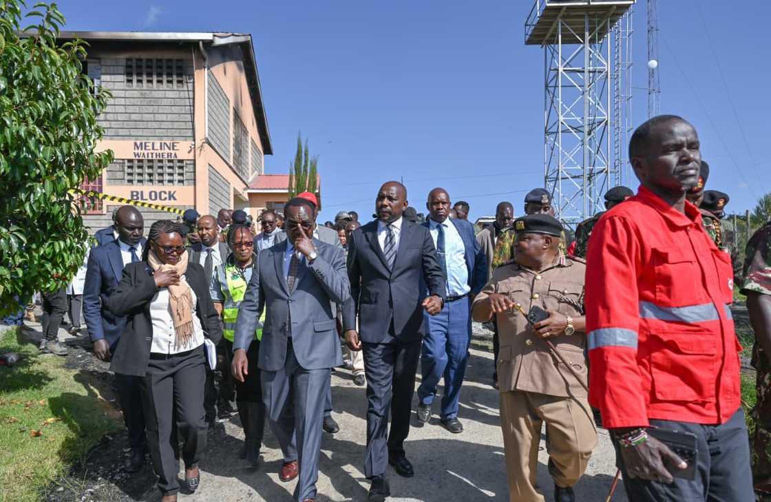 Utumishi Girls closed, students sent home as probe begins into fire ...