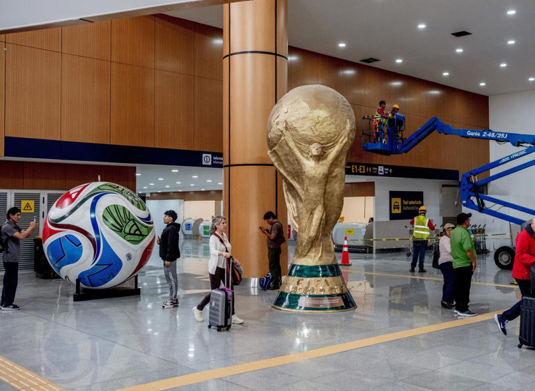 World Cup sends a dilapidated Mexican airport into hasty revamp