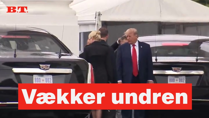 Se videoen: Trump får internettet i kog – hvad laver han?